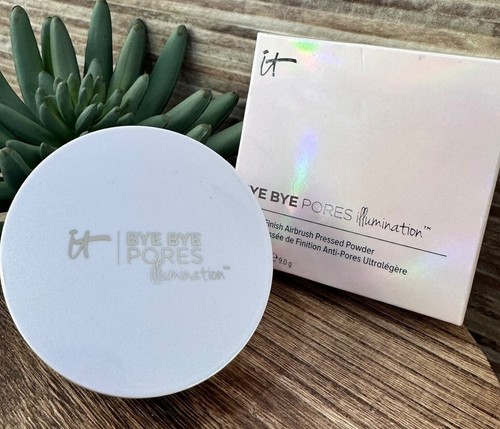 IT Cosmetics Bye Bye Pores Finish Airbrush Pressed Powder TRANSLUCENT ...