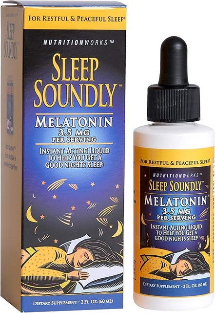 Sleep Soundly Melatonin 3.5 MG Liquid 2 ONZ for sale online | eBay