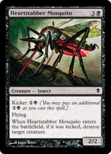 MTG: Heartstabber Mosquito [Moderately Played] Zendikar Magic the ...