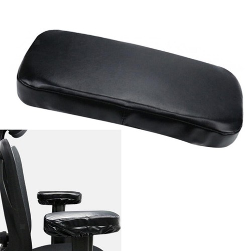 PU Leather Office Chair Arm Rest Pads Elbow Pillow Fatigue Relief ...