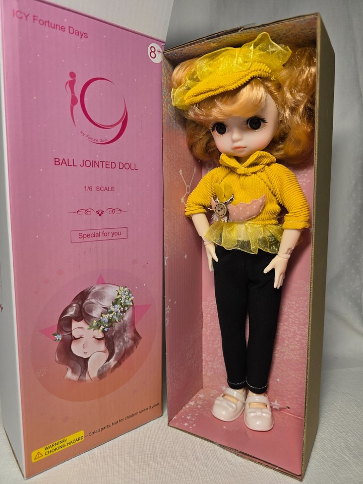 ICY Fortune Days BJD 1/6 Dolls You CHOOSE, Dark Or Light Haired. NEW | eBay
