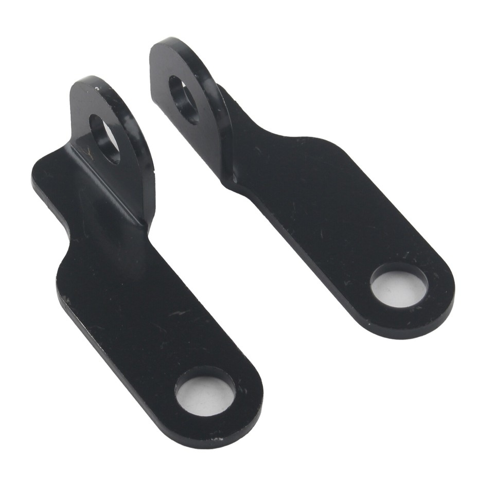 Aluminum Black Turn Signal Light Relocation Bracket Axle Mount Fit For ...