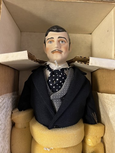 Franklin Mint Heirloom Doll Gone With the Wind Clark Gable as Rhett ...