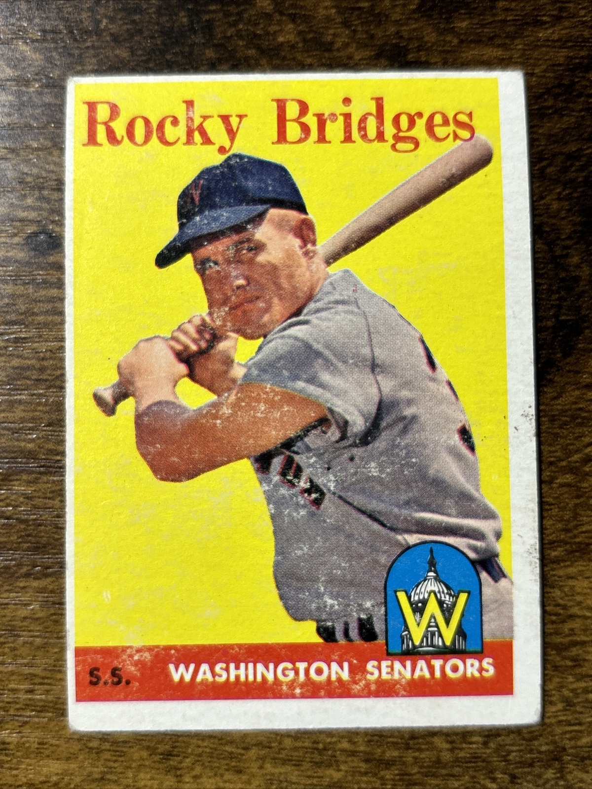 1958 Topps - #274 Rocky Bridges | eBay