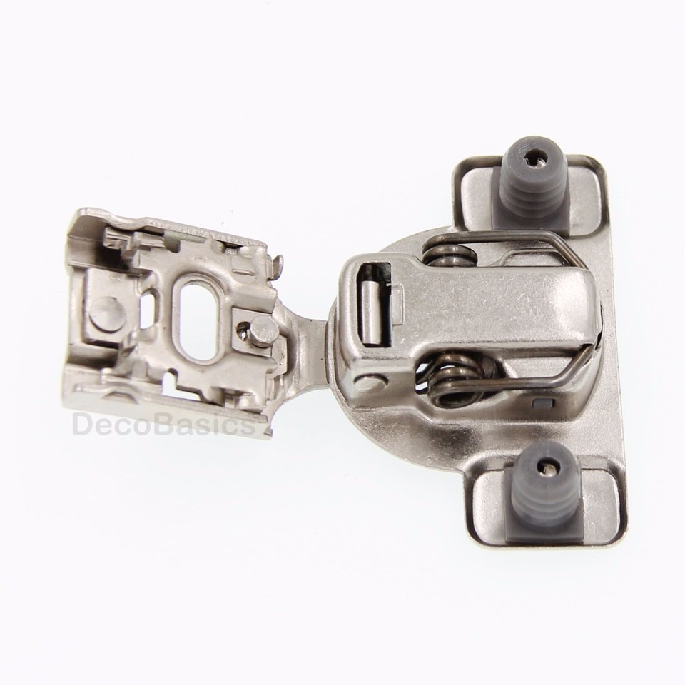 50 Pack (25 Pairs) 1/2" OVERLAY SOFT CLOSE Face Frame Compact Cabinet ...