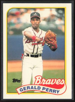 1989 Topps Tiffany #130 Gerald Perry | eBay