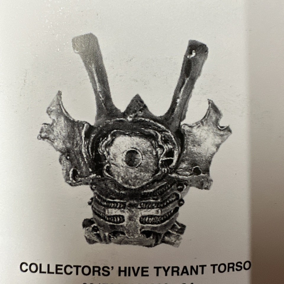 WH40K Tyranids Hive Tyrant Body Torso Part Spare Bit Metal Games ...