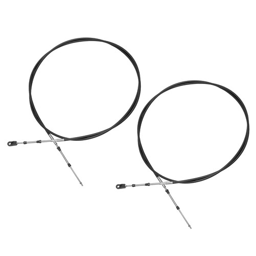 2 Pcs 300cm 10FT 33C/3300 Câble de commande des gaz pour bateau marin ...