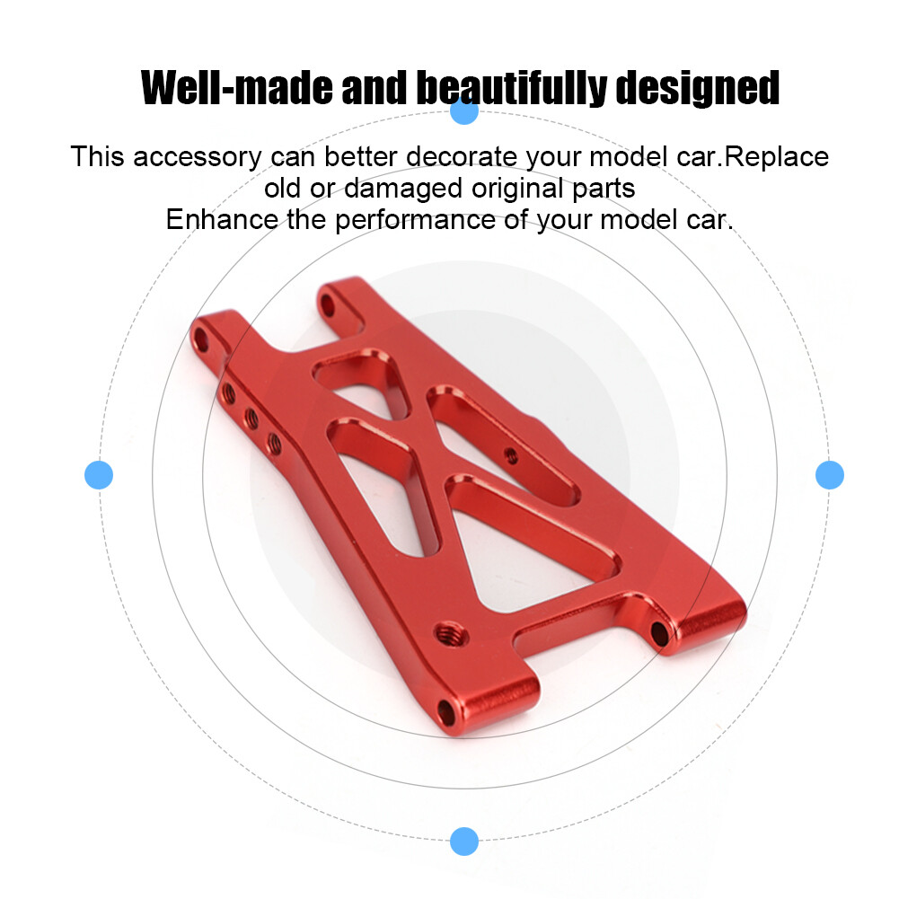 2PCS Aluminum Alloy Rear Lower Swing Arm Fit For 4WD Optima 1/10 RC O ...