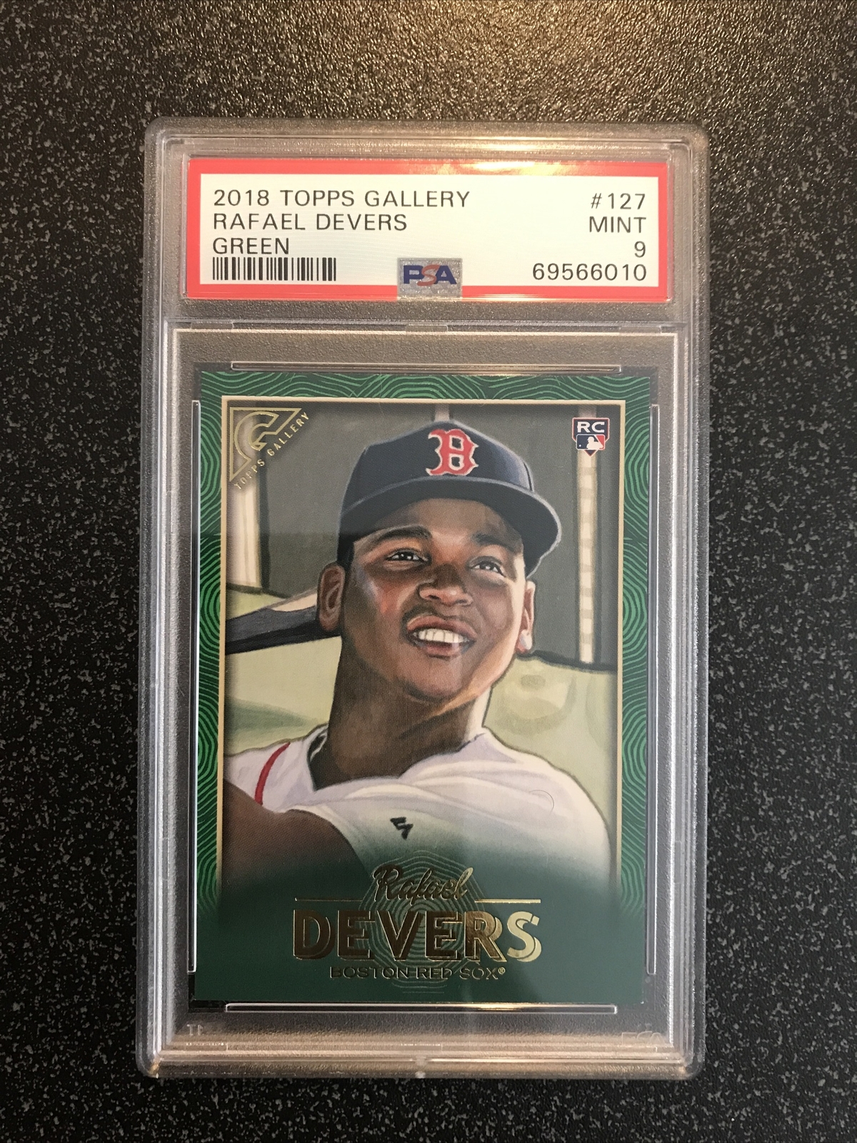 2018 Topps Gallery - Rafael Devers #127 Green /99 (RC) for sale online ...