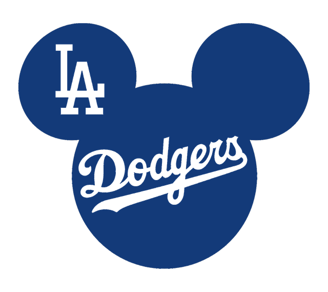 Mickey Mouse Los Angeles Dodgers Decal Sticker | eBay