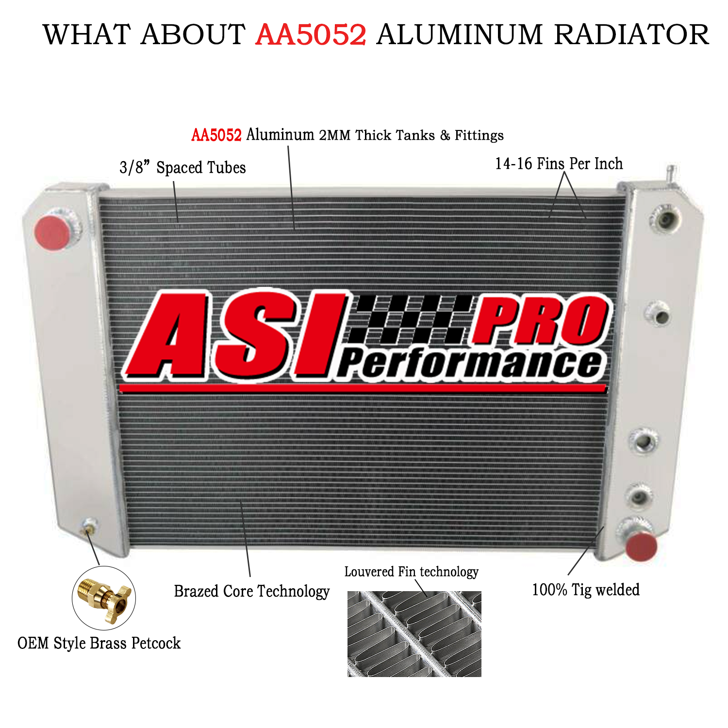 3 Row Radiator For Chevrolet C60 C70 Kodiak/GMC C6000 Topkick 6.0L 6.6L ...