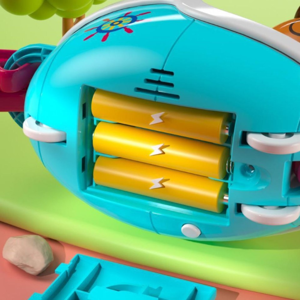 Fixed Carousel Suction Cup Toy Bear Music Game Table Kids | eBay