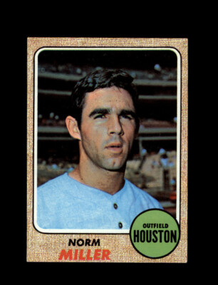 1968 NORM MILLER TOPPS #161 HOUSTON *0304 | eBay