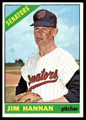 1966 Topps Jim Hannan Washington Senators #479 * | eBay