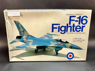 Entex Model Kit 8523 1:48 Scale General Dynamics F-16 Fighter | eBay