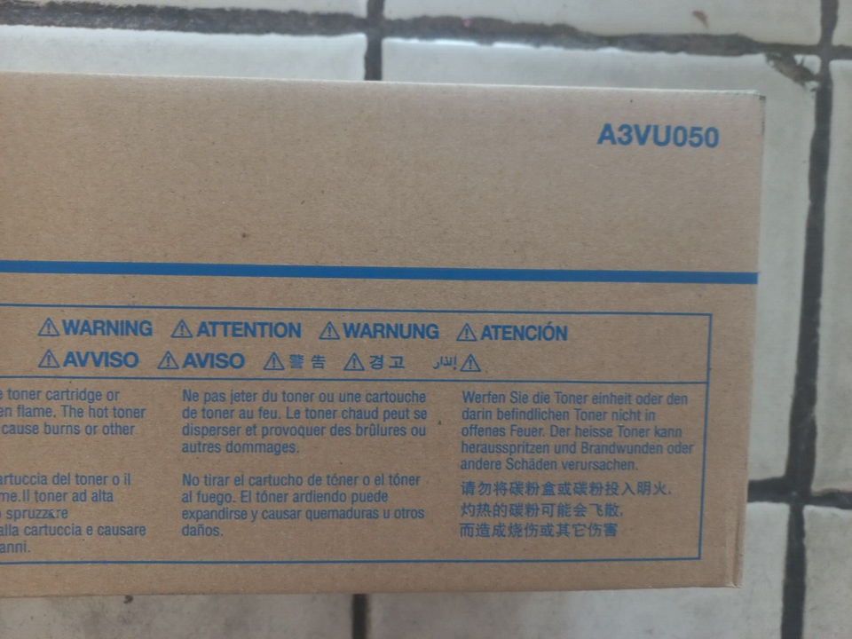 Genuine Konica Minolta Bizhub TN712 654E 754E BLACK Toner Cartridge ...