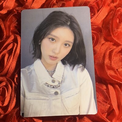 GAEUL IVE Nature Edition Kpop Girl Photo Card White | eBay