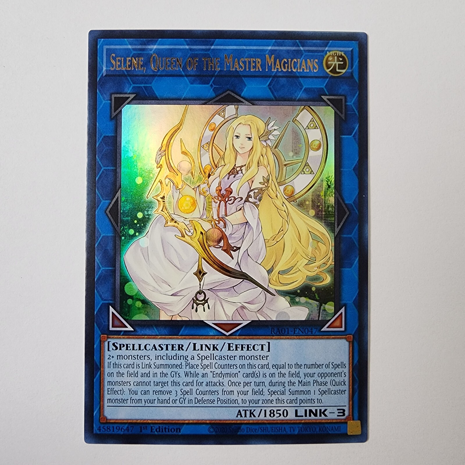 Selene, Queen of the Master Magicians - RA01-EN047 - Ultra Rare - NM ...