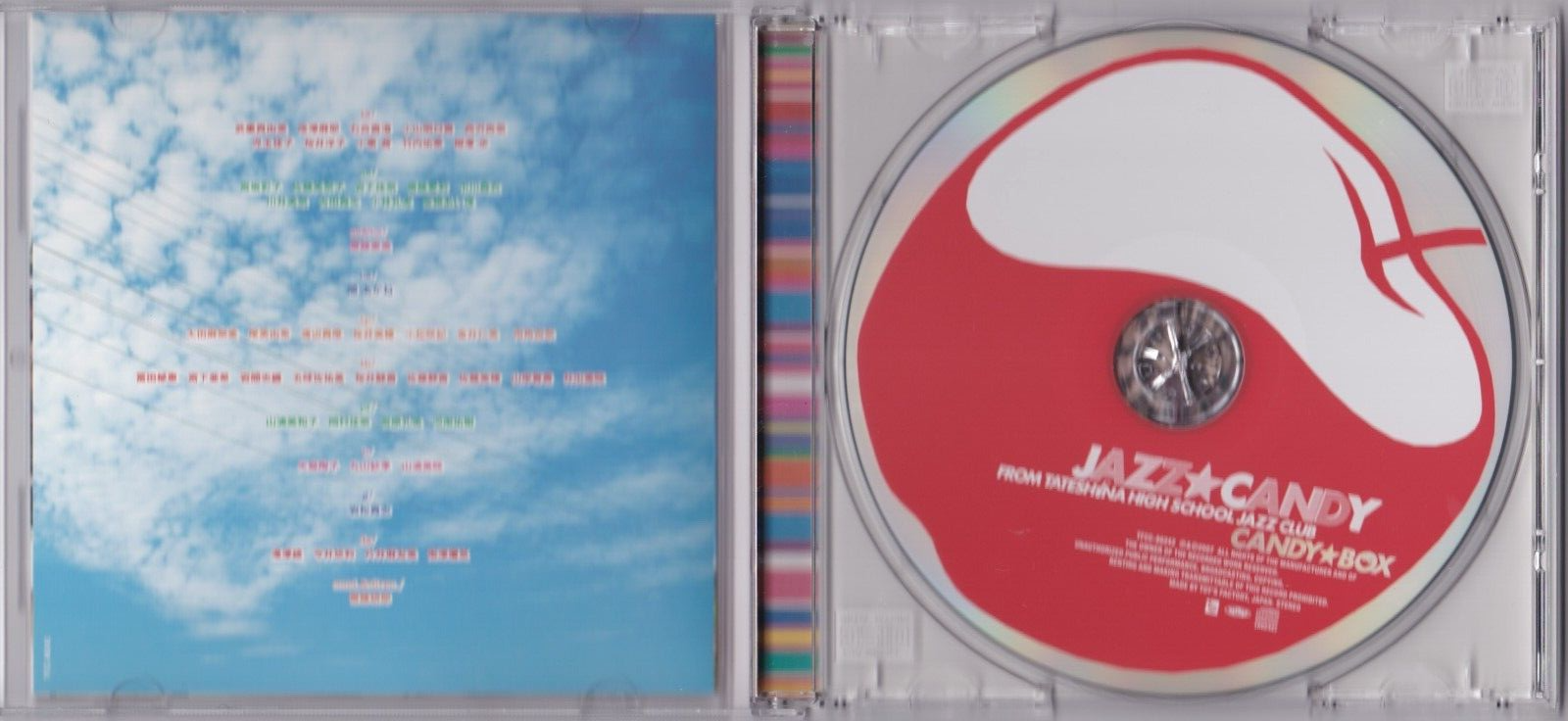 Candy Box - Jazz Candy - CD (TFCC-86242 Toy's Factory Japan 2007 ...