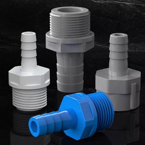 1/2" 3/4" Male/Female Thread x 8mm-16mm Barb PVC Hose Tail End ...