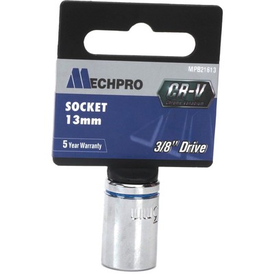 Mechpro Socket 13mm 3/8In Drive Metric | eBay Australia