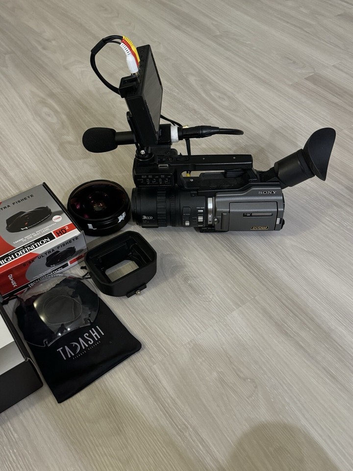 [MINT BUNDLE] SONY DSR-PD170 Digital Video Camera Camcorder - TAPELESS ...