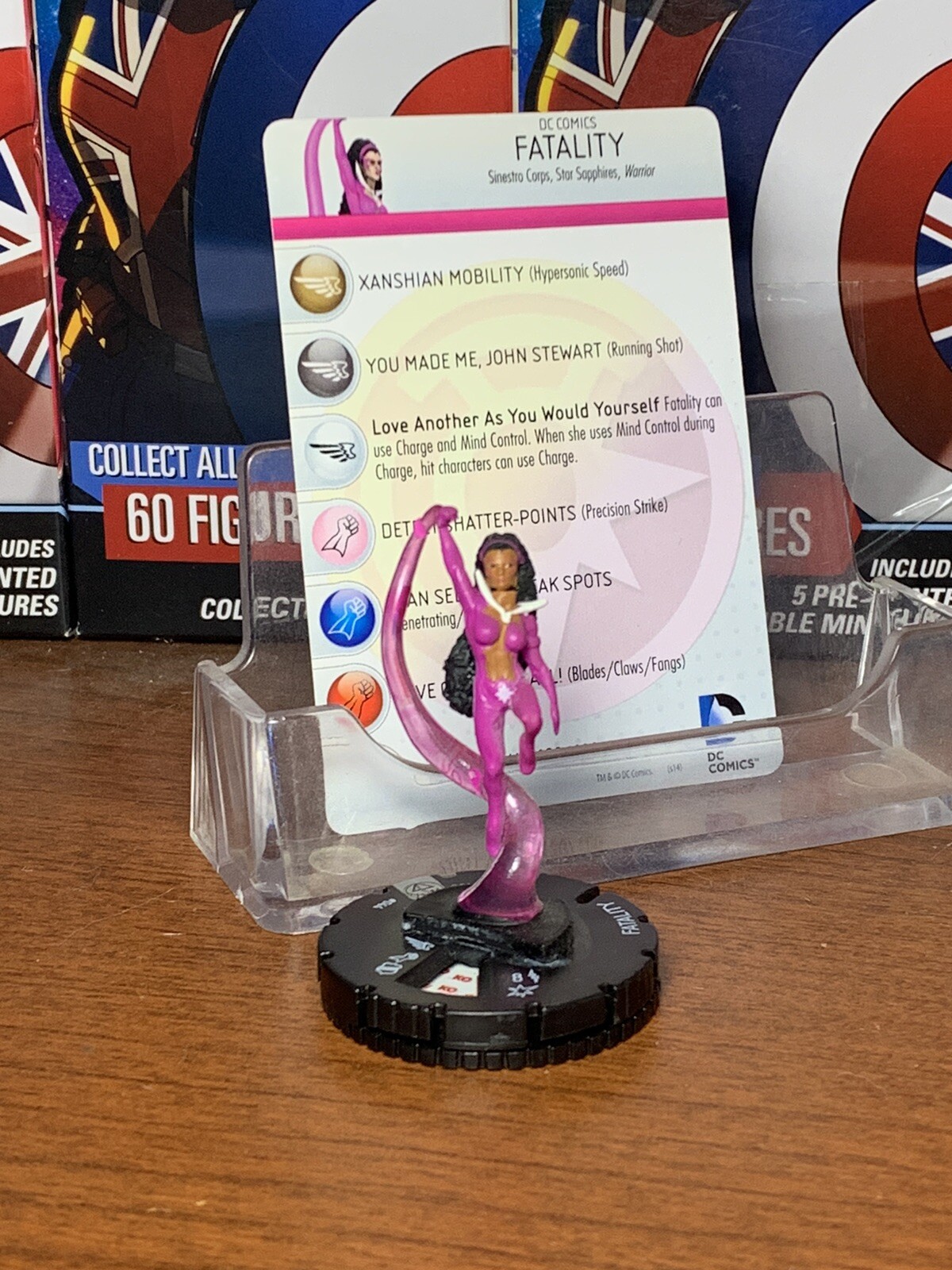 DC Heroclix War of Light Set Fatality 044 Rare With Card | eBay