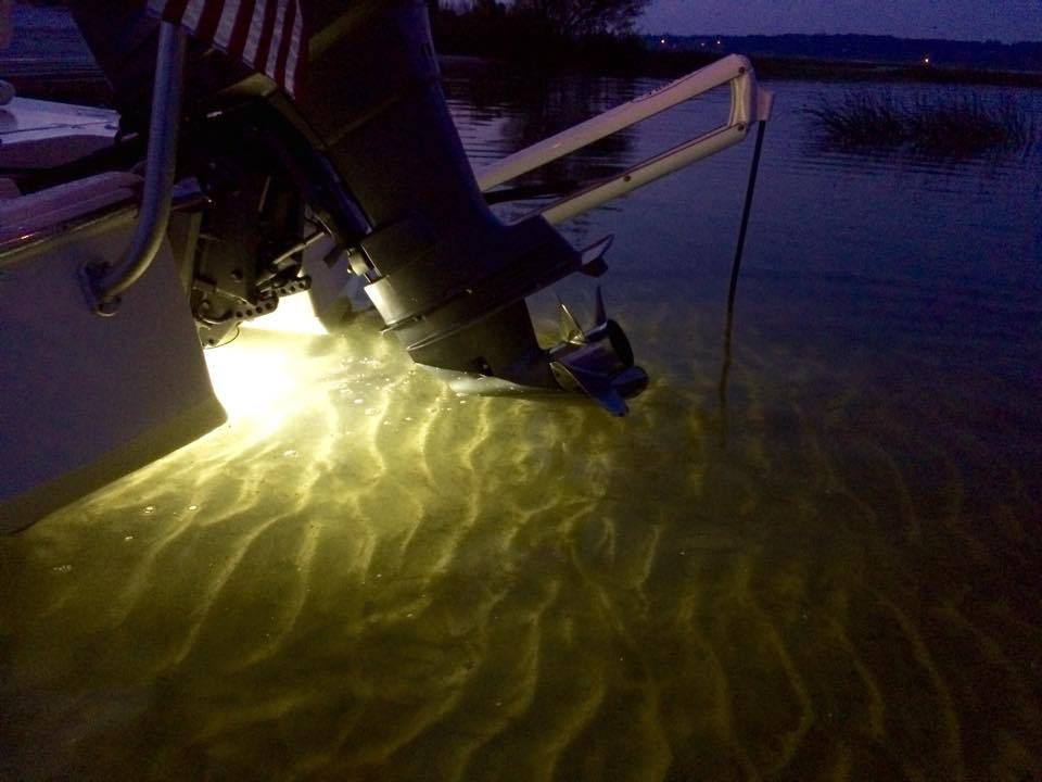 WHITE LED LOKI-2 UNDERWATER LED BOAT TRANSOM PLUG DRAIN LIGHT up to ...