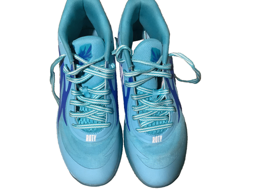 PUMA MB.02 ROTY MELO Athletic Basketball Shoes Size 8.5 Blue Atoll ...