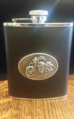 6 ounce Motorcycle flask | eBay