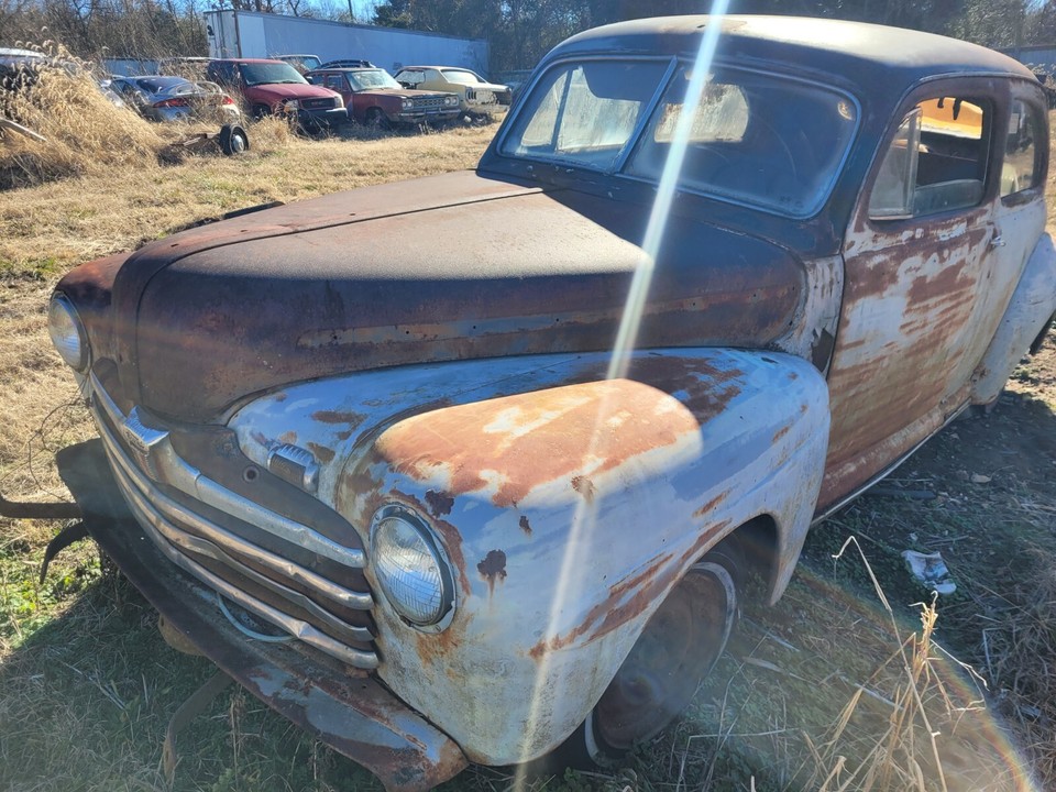 1948 FORD project car parts salvage hotrod Rat Rod Flathead V8 | eBay