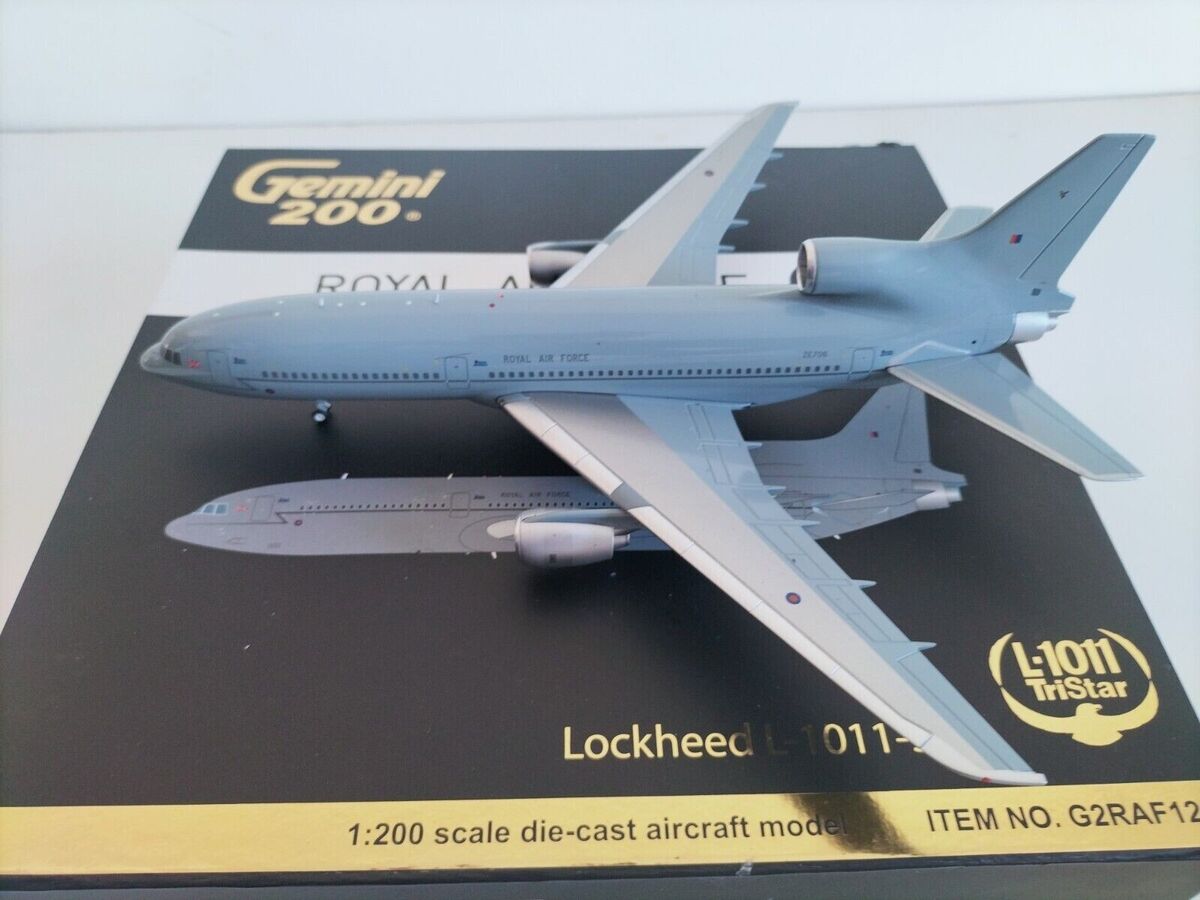 Super RARE GEMINI JETS RAF TRISTAR L1011-500 GREY G2RAF121 Super RARE GEMINI JETS RAF TRISTAR L1011-500 GREY G2RAF121