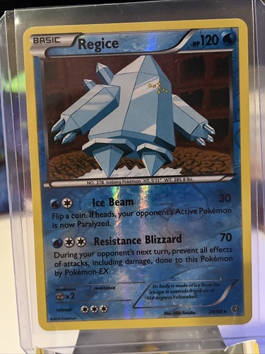 Pokémon TCG Regice Ancient Origins 24/98 Reverse Holo Rare LP | eBay