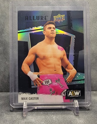 Max Caster 2022 AEW Allure Wrestling Black Rainbow #84 SP | eBay