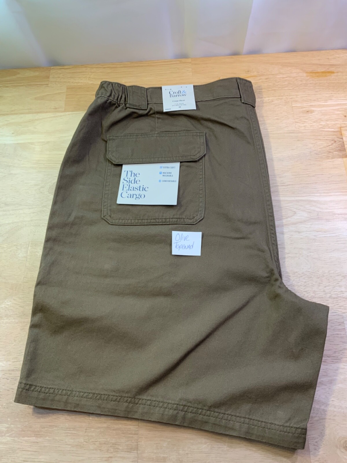 New Men’s Croft & Barrow Cargo Shorts with Utility Pockets ...