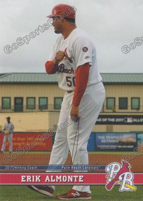 2017 Palm Beach Cardinals Erik Almonte St Louis HC | eBay