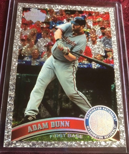 Adam Dunn 2011 Topps DIAMOND Anniversary Card # 271, Washington ...