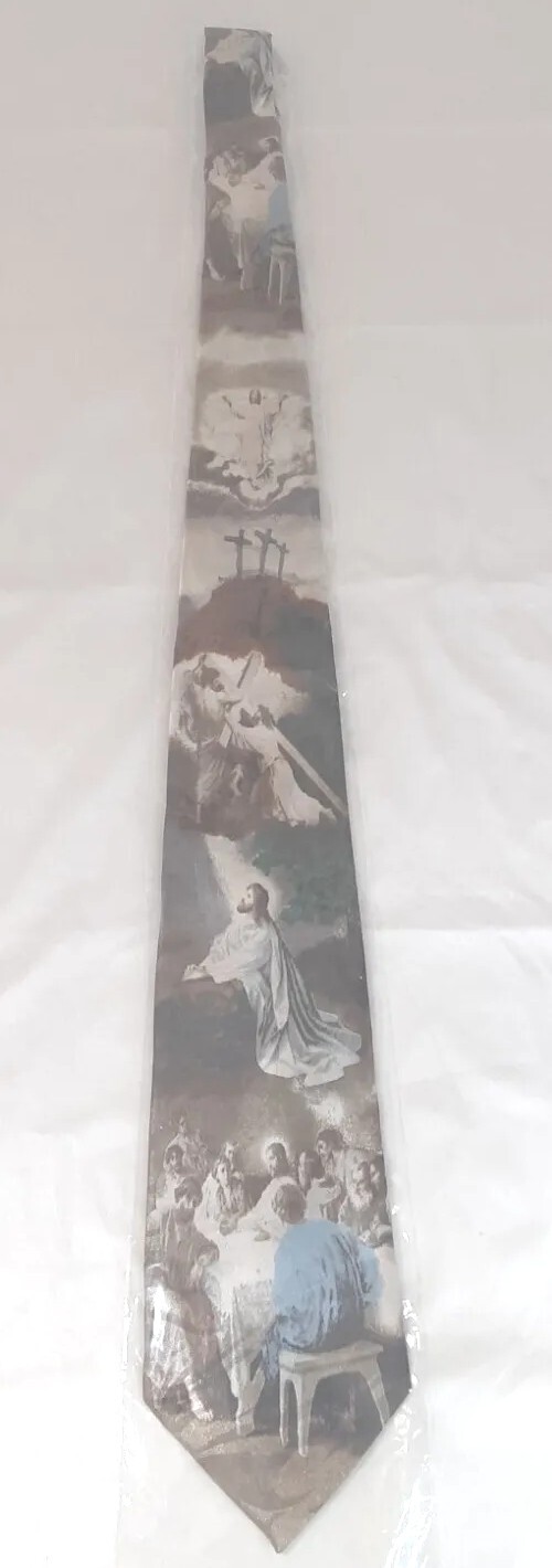 New Jesus Christ Necktie By Steven Harris Christian Savior Jesus ...