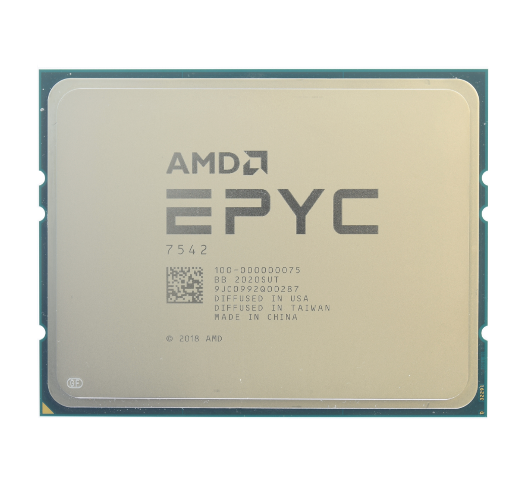 AMD+EPYC+7542+Processor+%282.90+GHz%2C+32+Core%2C+Socket+SP3%29+-+100-000000075 for sale online ...