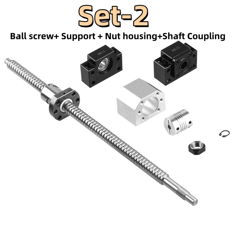 SFU1605 SFU1204 SFU1604 SFU2005 BallScrew Bearing &Support &Housing ...