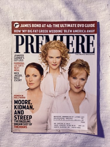 2002 November, Premiere Magazine James bond at 40: The ultimate DVD ...