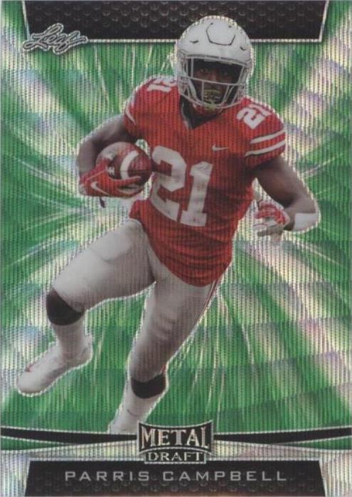 Las mejores ofertas en 2019 Leaf Metal Draft Preview Parris Campbell # ...
