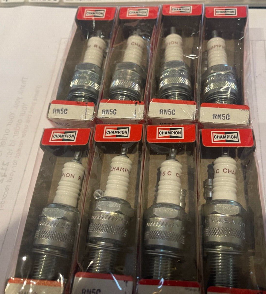 Champion Resistor Spark Plug (1Lot=8 Plugs) (RN5C) (Onan#4) | eBay