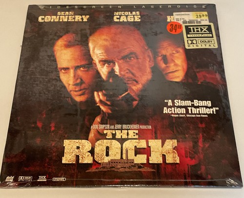 The Rock (1996) Widescreen Laserdisc Home Video 2 Disc Set New! | eBay