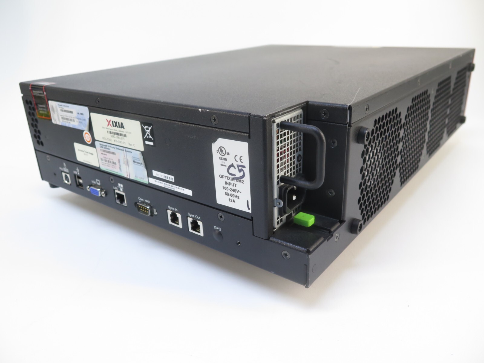 IXIA Optixia XM2 870-0063-05 Chassis Server IP Performance Tester ...