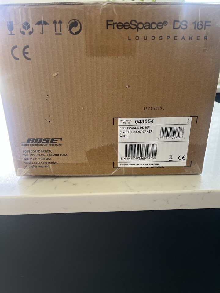 Bose FreeSpace DS 16F White Loudspeaker Ceiling Speaker | eBay UK