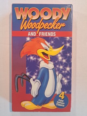 Woody Woodpecker and Friends VHS 1996 Animation 4 Color Cartoon ...
