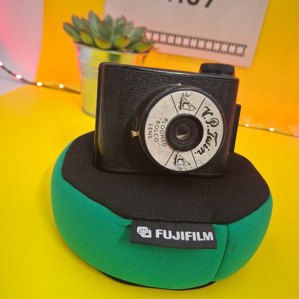 FUJIFILM Camera Stabiliser Bean Bag / Pod. Green & Black. Soft. No ...