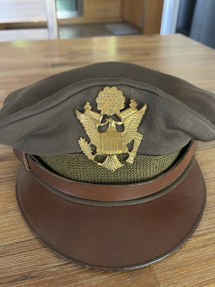 Wonderful Original WW2 USAAF Flight Crusher Cap from private estate. | eBay